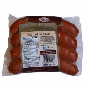 Evergood Fine Foods Beef Hot Link Sausage, 48 Oz - Costco Food Database