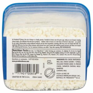President Crumbled Feta, 24 Oz - Costco Food Database
