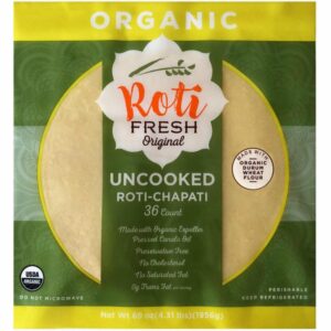 Roti Fresh Original Organic Chapati, 36 Ct - Costco Food Database