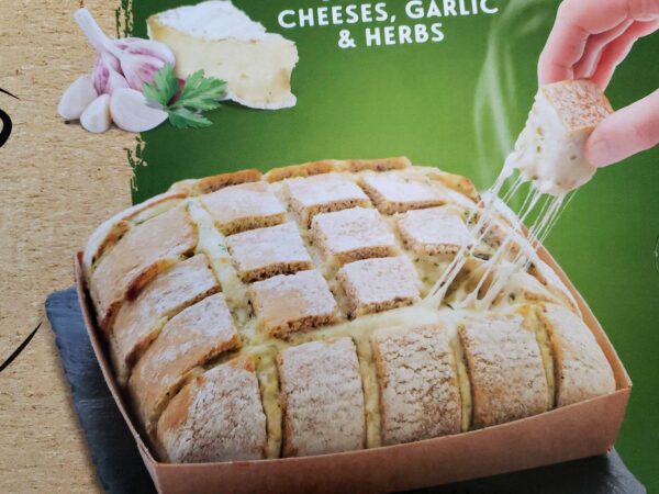 Costco Pull Apart Cheese Bread Garlic & Herb (Underwhelming)