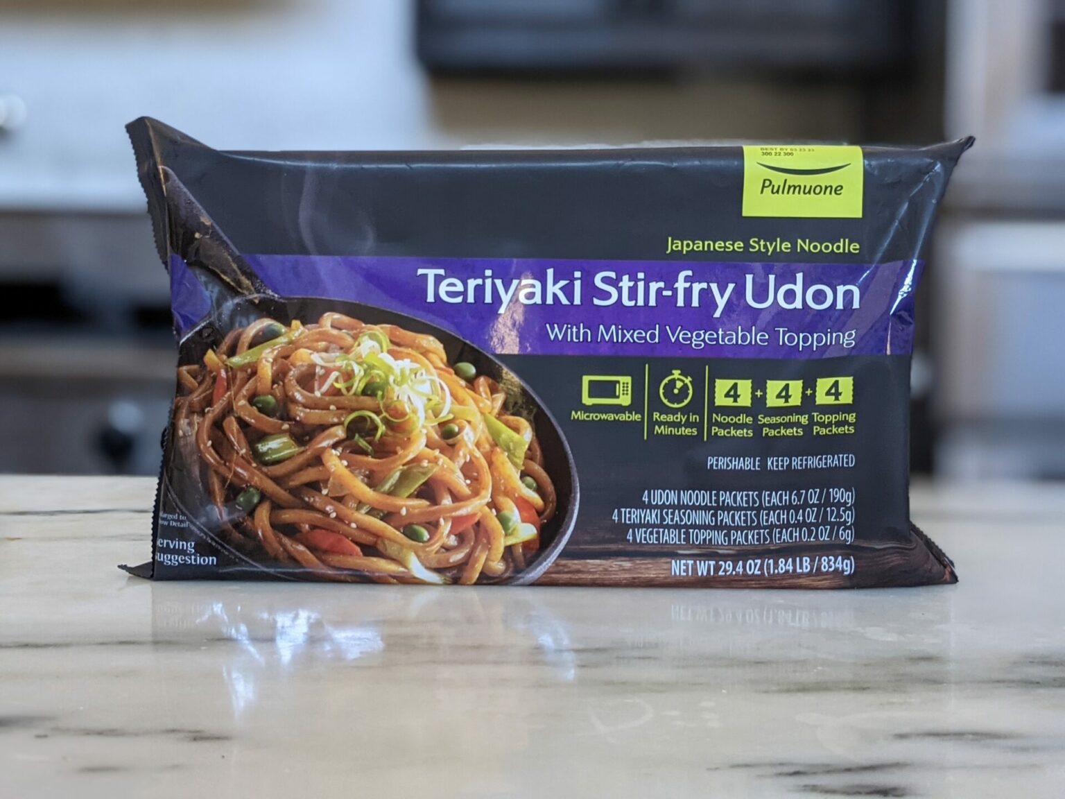Costco Teriyaki Stir Fry Udon Noodles - How To Cook + Review